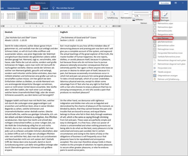 Word: Spalten mit Hilfe von Tabellen erzeugen – Die smarte Alternative ...